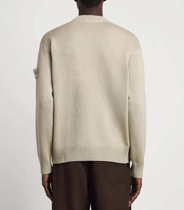 Stone Island Cotton-cashmere Ghost Sweater