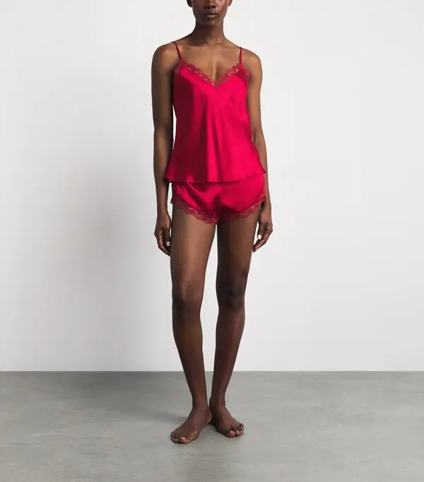 Simone Perele Silk-blend Love Me Shorts