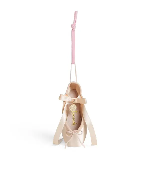 Harrods Satin Ballet Slipper Tree Decoration - Pink