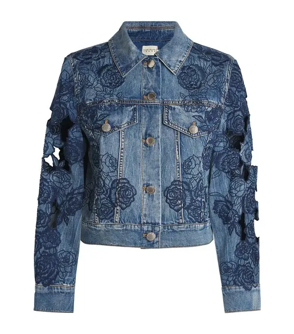Alice + Olivia Chloe Denim Jacket