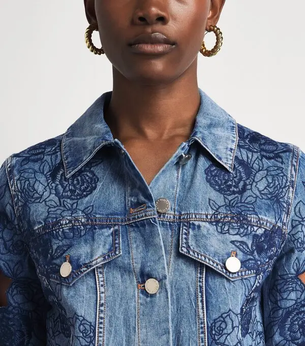 Alice + Olivia Chloe Denim Jacket
