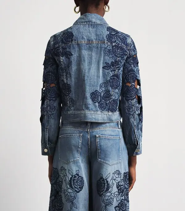 Alice + Olivia Chloe Denim Jacket