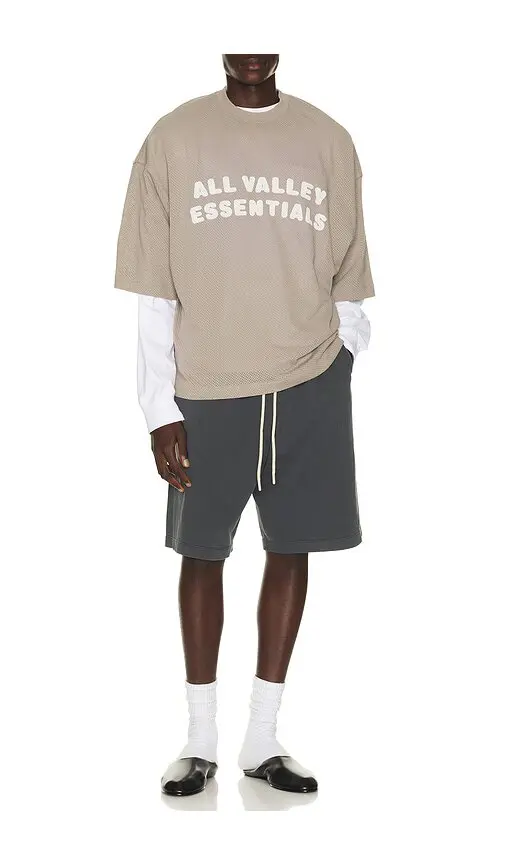 Fear Of God Merch Tee In . Also - Grey