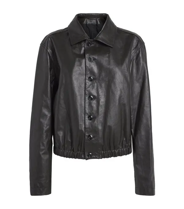LEMAIRE Soft Leather Blouson Jacket