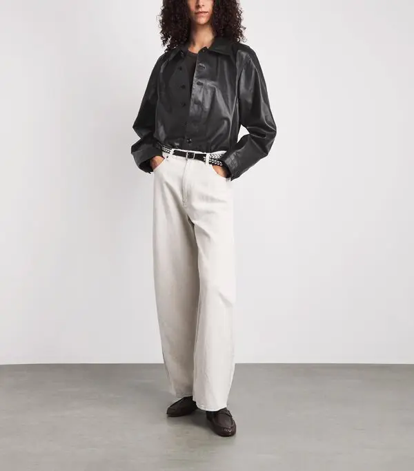 LEMAIRE Soft Leather Blouson Jacket