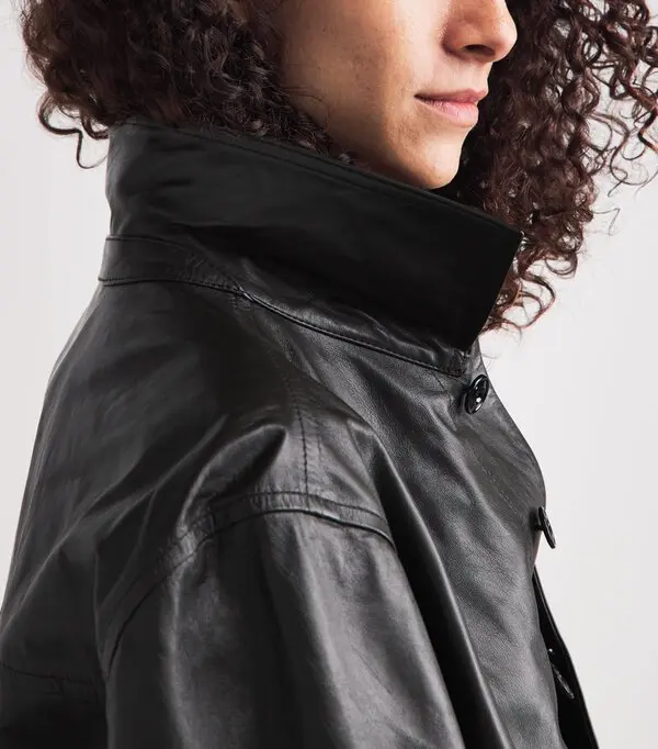 LEMAIRE Soft Leather Blouson Jacket