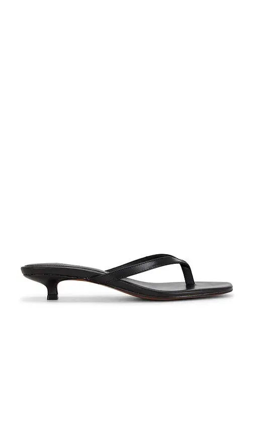 Madewell Tamia Heeled Thong Sandal In . Also - Black