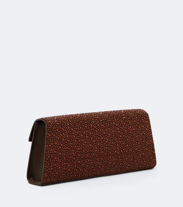 Elie Saab Crystal-embellished Clutch