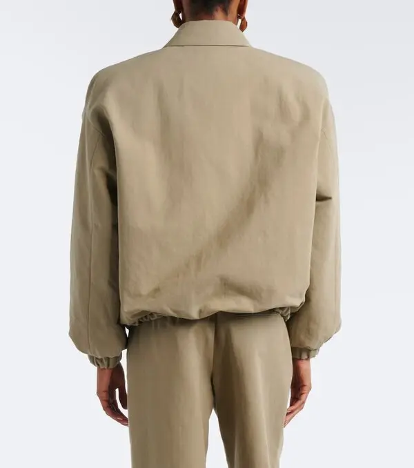 Magda Butrym Cotton Twill Blouson Jacket