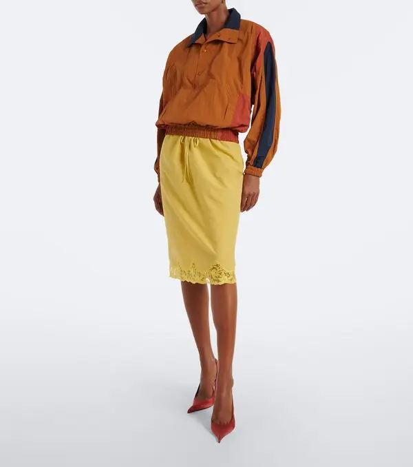 Saint Laurent Cassandre Technical Faille Jacket