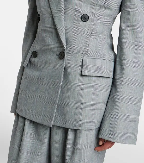 Givenchy Checked Wool Jacket