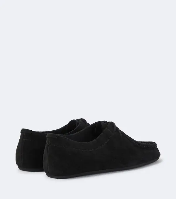 JIL SANDER Hood Suede Moccasins