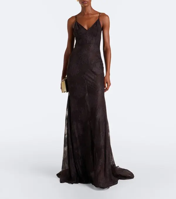 Alex Perry Lace Gown