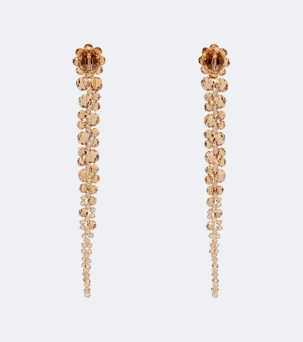 Simone Rocha Crystal-embellished Drop Earrings
