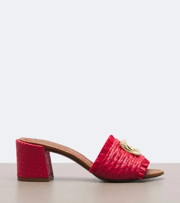 Dolce & Gabbana Dg Woven Mules