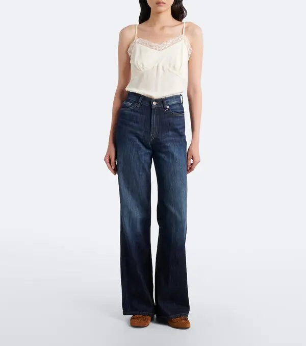 7 For All Mankind Lotta Wide-leg Jeans