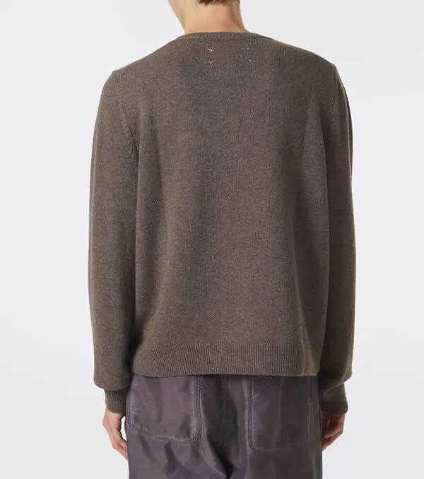 MAISON MARGIELA Printed Virgin Wool Sweater