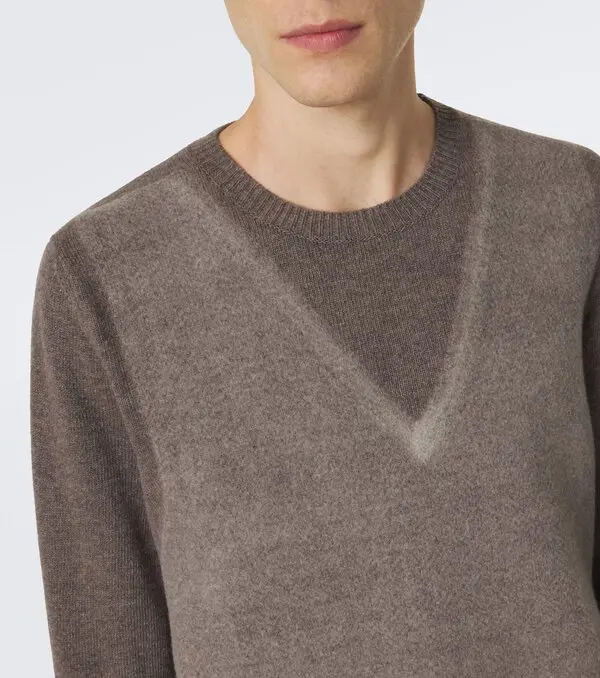 MAISON MARGIELA Printed Virgin Wool Sweater