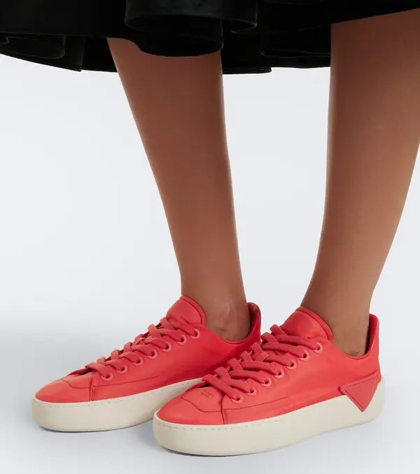 Prada Court Re-nylon Sneakers