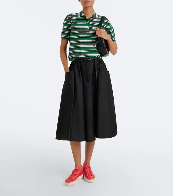 Prada Re-nylon Court Sneakers