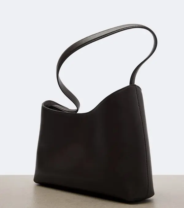 THE ROW Alma Small Leather Shoulder Bag