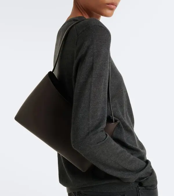 THE ROW Alma Small Leather Shoulder Bag