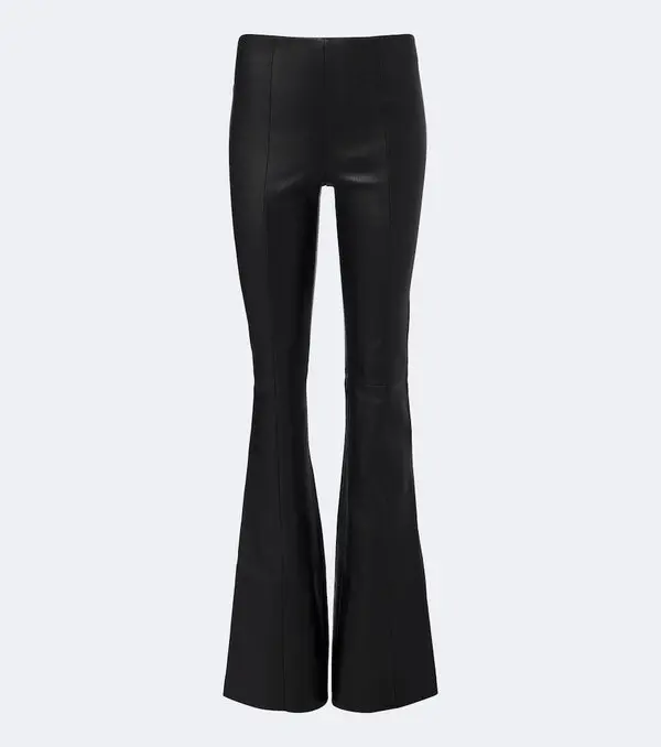 Stouls Gege Leather Flared Pants