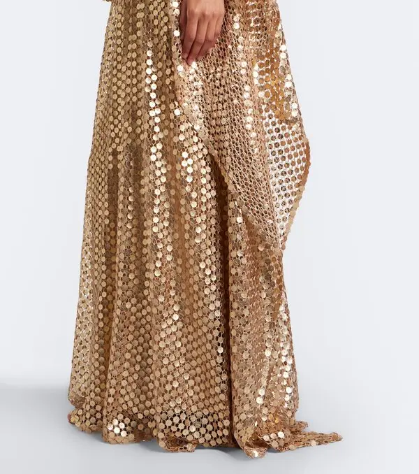 TALLER MARMO Deserto Sequined Kaftan