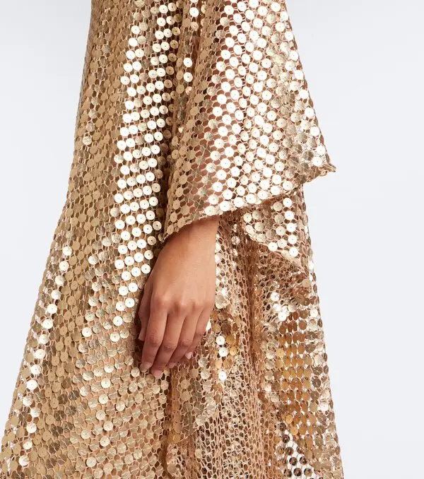 TALLER MARMO Deserto Sequined Kaftan