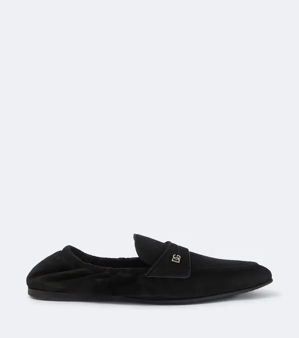 Dolce & Gabbana Dg Suede Loafers