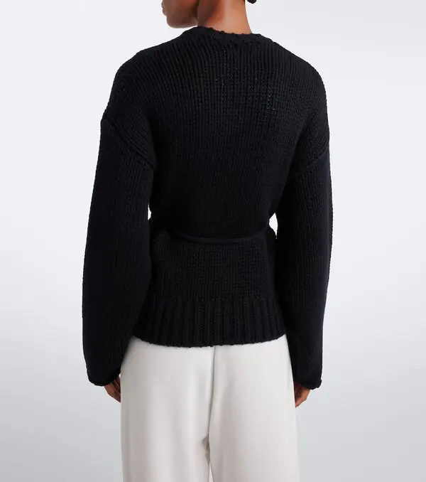 Extreme Cashmere N°384 Ginza Cashmere Wrap Cardigan