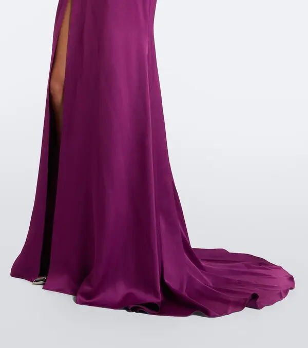 Alex Perry Satin Crepe Gown