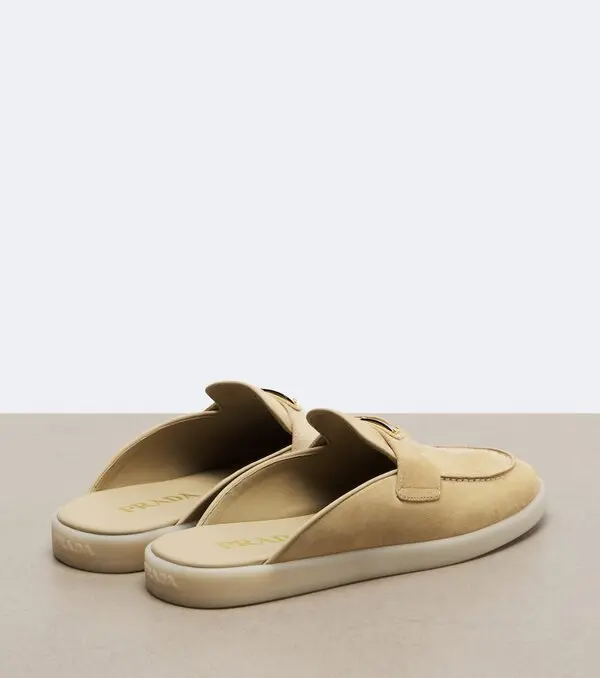 Prada Suede Mules