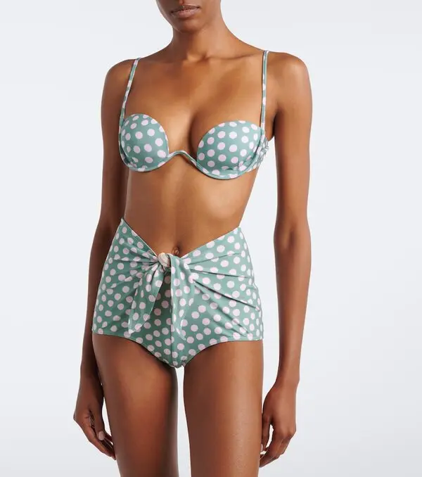 Alaïa Polka-dot Bikini