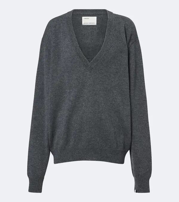 Extreme Cashmere N°492 Ben Cashmere Sweater - Grey