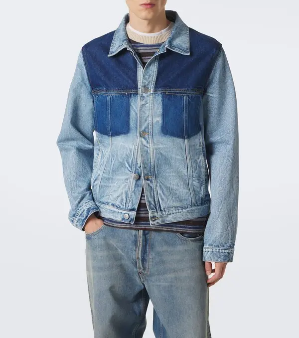 MAISON MARGIELA Patchwork Denim Jacket