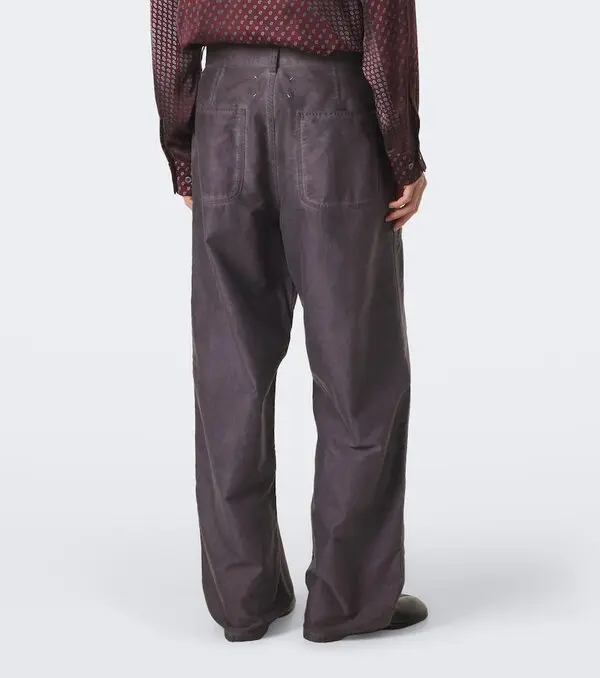 MAISON MARGIELA Cotton Wide-leg Pants