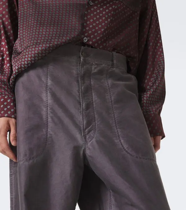 MAISON MARGIELA Cotton Wide-leg Pants