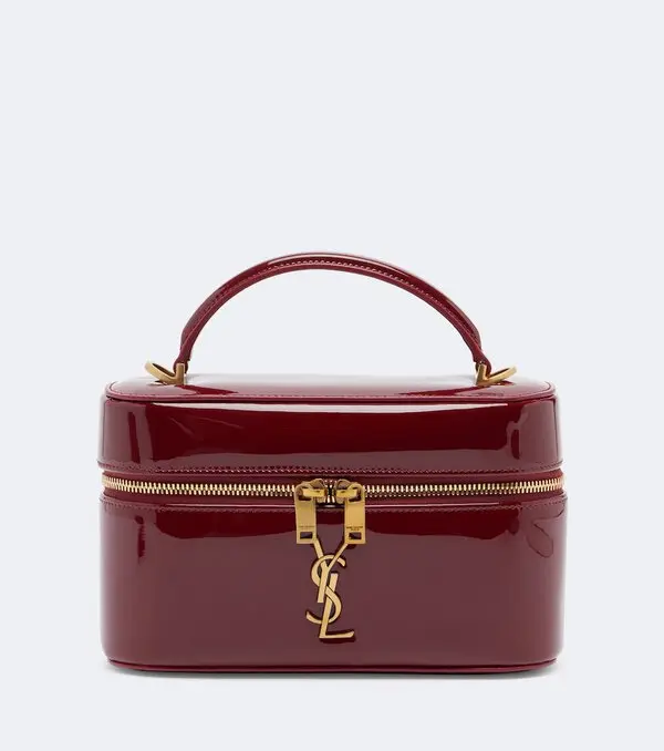 Saint Laurent Gaby Patent Leather Vanity Bag