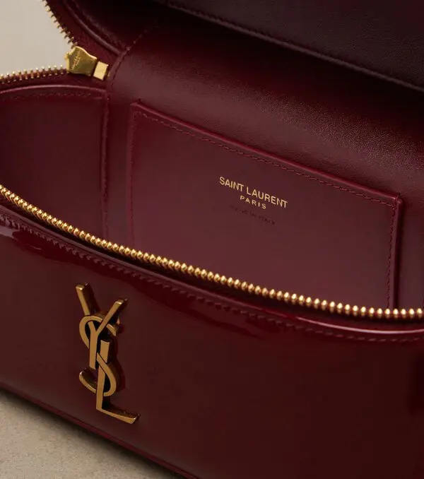 Saint Laurent Gaby Patent Leather Vanity Bag