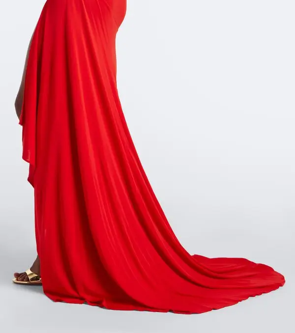 Alex Perry One-shoulder Gown