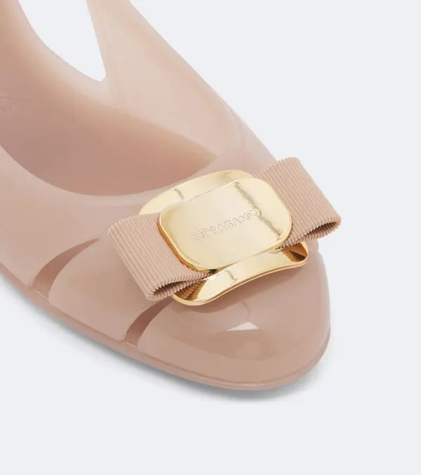 FERRAGAMO Nara Ballet Flats - Pink