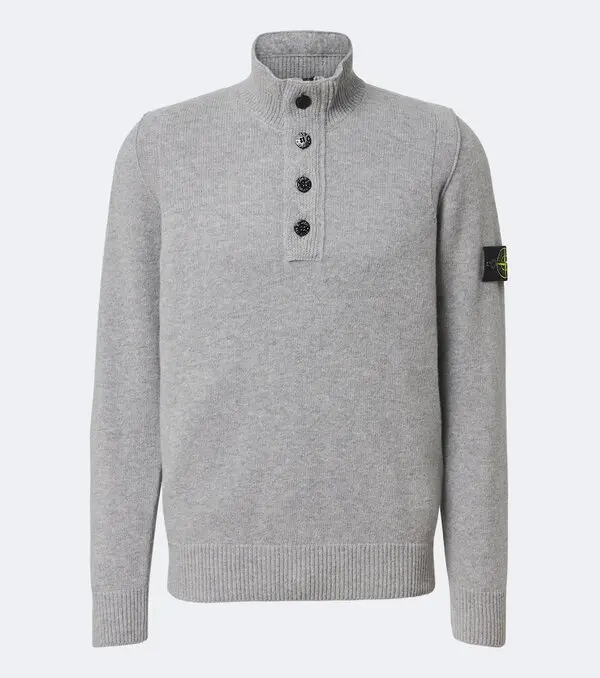 Stone Island Compass Badge Wool-blend Sweater