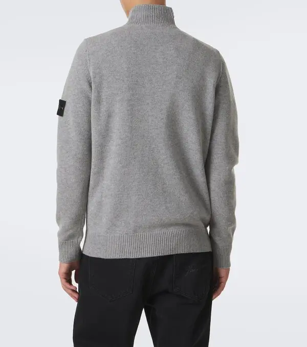 Stone Island Compass Badge Wool-blend Sweater
