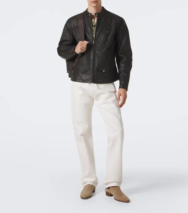Ralph Lauren Watts Leather Jacket