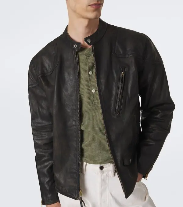 Ralph Lauren Watts Leather Jacket