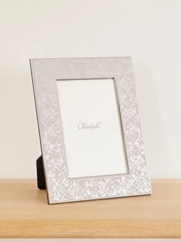 Christofle Les Fables Stainless Steel Frame - Silver