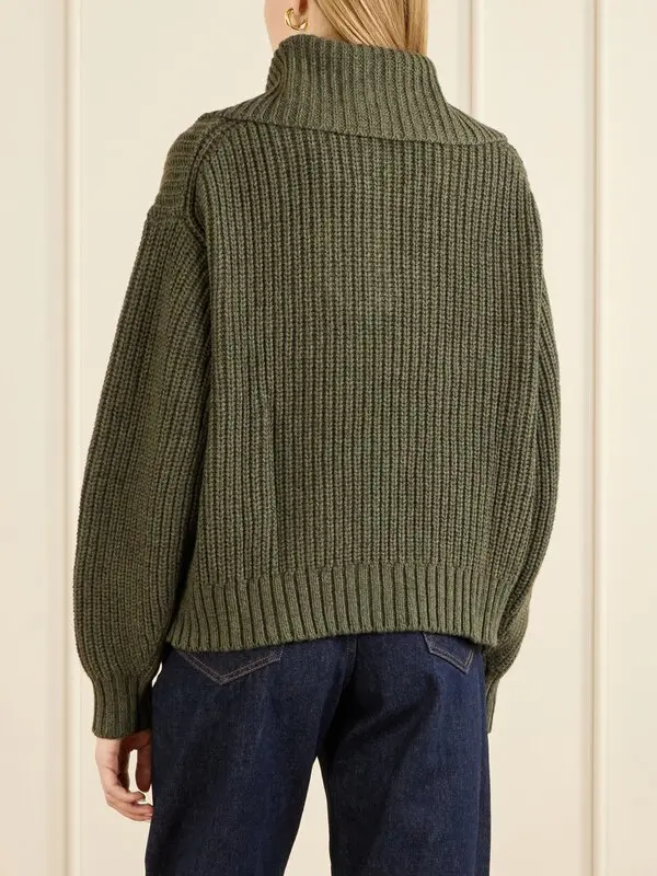 Polo Ralph Lauren Cotton And Wool-blend Sweater