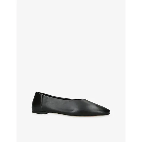 TOTEME Slip Leather Ballet Flats