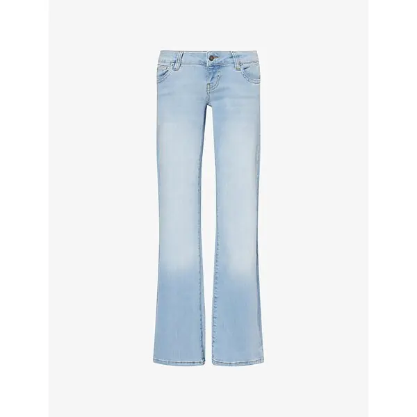 JADED LONDON Kelsey Low-rise Skinny Bootcut-leg Stretch-denim Jeans - Blue